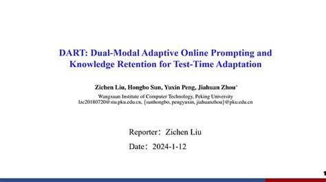 Dart Dual Modal Adaptive Online Prompting And Knowledge Retention For Test Time Adaptation