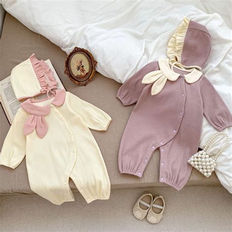 Body Mũ Bộ Body Dài Tay Bodysuit áo Liền Quần Bộ đồ Liền Thân
