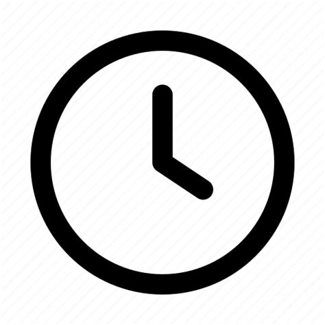 Clock Time Watch Alarm Ui Icon Download On Iconfinder