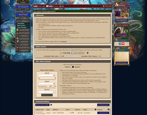 Tibia Token Una Nueva Opción De Negociación De Tibia Coins Tibia Girls
