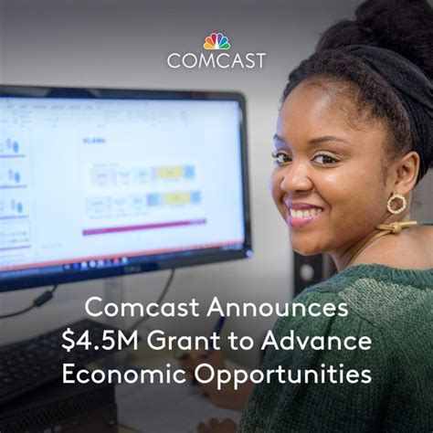 Comcast On Linkedin Comcast Announces 45 Million Grant To Advance