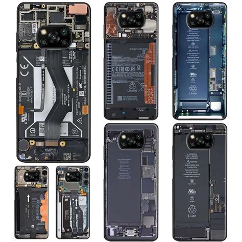 Placa Base De Circuito Para Xiaomi Mi 11 Lite 10T Pro Mi Note 10 Lite