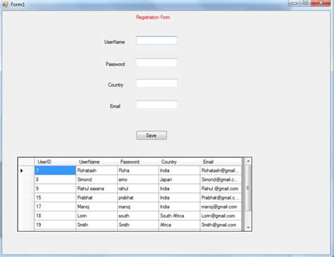 Wcf Service To Connect Between Windows Forms Application And Sql Database
