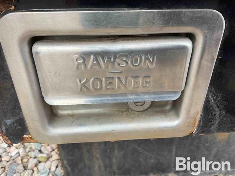 Rawson Koenig Pickup Toolbox Transportation Bigiron