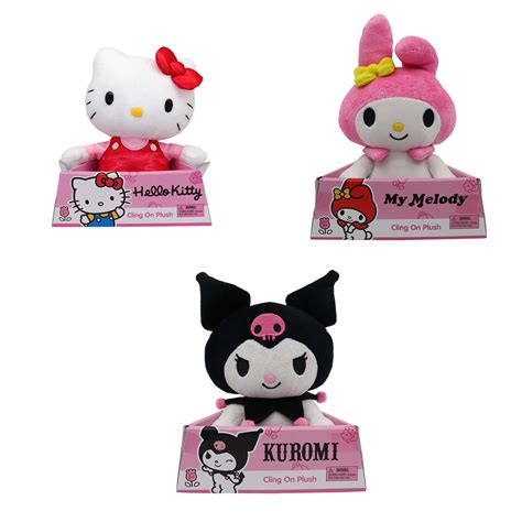 Hello Kitty Cling On Plush Toy Assorted Kmart Nz