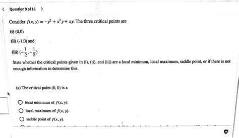 solved consider f x y y2 xy