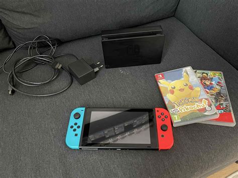 Nintendo Switch Inte Oled Med Spel Köp På Tradera 693928443