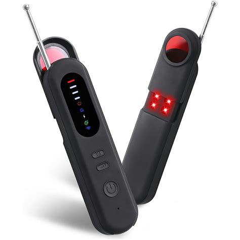 【楽天市場】盗聴器発見機 高性能 防犯ブザー 盗聴 盗撮 隠しカメラ 小型 検知器 簡単操作 電波 無線 探知 赤外線レーザー 探知機 Gps