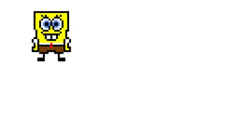 Sponge Bob Pixel Art