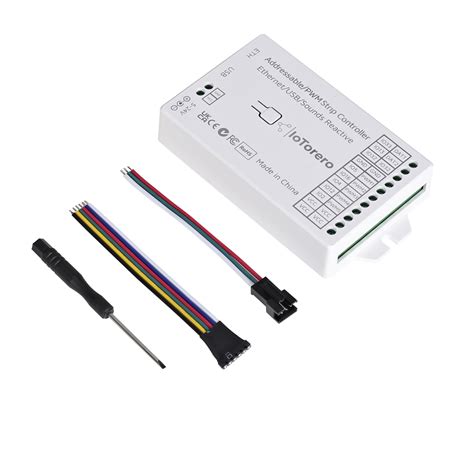 Ethernet Wled Esp32 Led Strip Controller Addressable Pwm