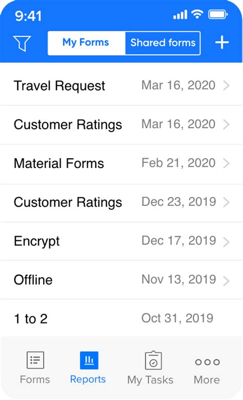 Mobile Forms App Mobile Form Builder Zoho Forms