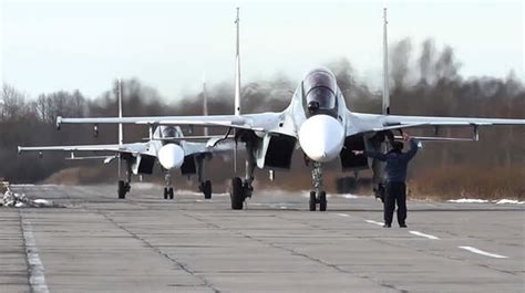 Neue Super Suchois Su 30sm2 Für Russlands Marineflieger Flug Revue