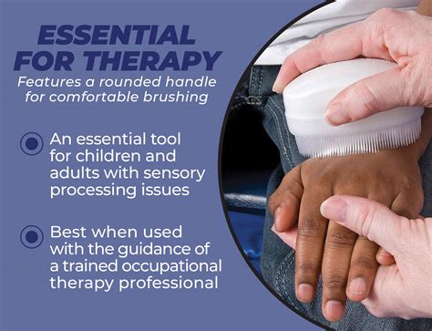 Wilbarger Therapy Brush 6 Pack Therapressure Brush For Occupational