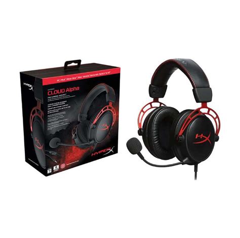 HyperX Gaming Headset Cloud Alpha HX-HSCA-RD/EM – KGC