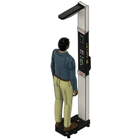 Digital Body Mass Index Machine With Coin And With Printer For