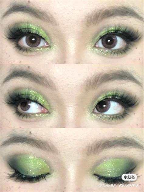Green Eyeshadow Makeup Green Makeup Eye Makeup Swag Makeup