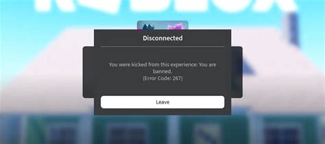 Qué Significa El Código De Error 267 En Roblox Y Su Solución Tecniserviciospro