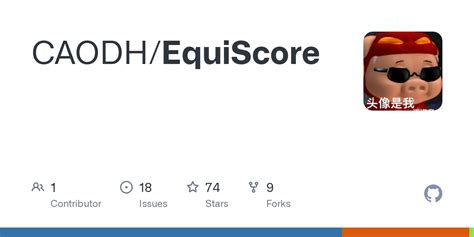 GitHub CAODH EquiScore