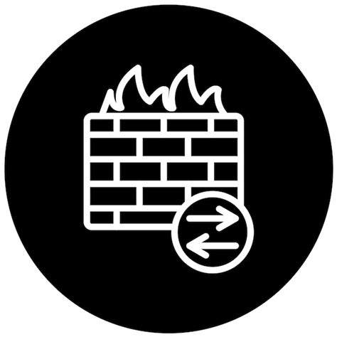 Premium Vector Vector Design Firewall Switch Icon Style
