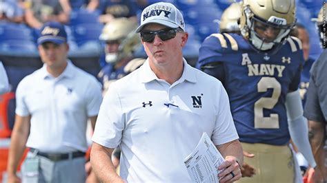 Navy Football Is Breaking The Mold With Oc Drew Cronic Pressbox