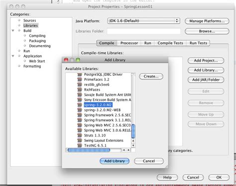 Mario Cezzares Blog Java Spring Netbeans 72 Lesson 01