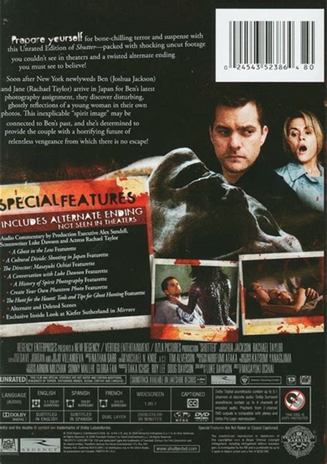 Shutter Unrated Dvd 2008 Dvd Empire