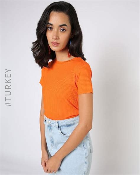 Buy Knitted Round Neck Top Online At Best Prices In India Jiomart