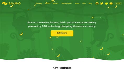 Banano Feeless Instant Meme Powered Cryptocurrency For Everyone