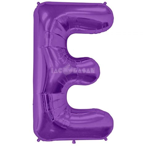 Litera E Violet — Decorbalmd Baloane Latex Chisinau Baloane Folie Metalizata