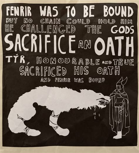 Fenrir And Tyr By Fuzi0n On Newgrounds
