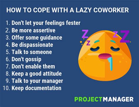 10 Ways To Cope With A Lazy Coworker