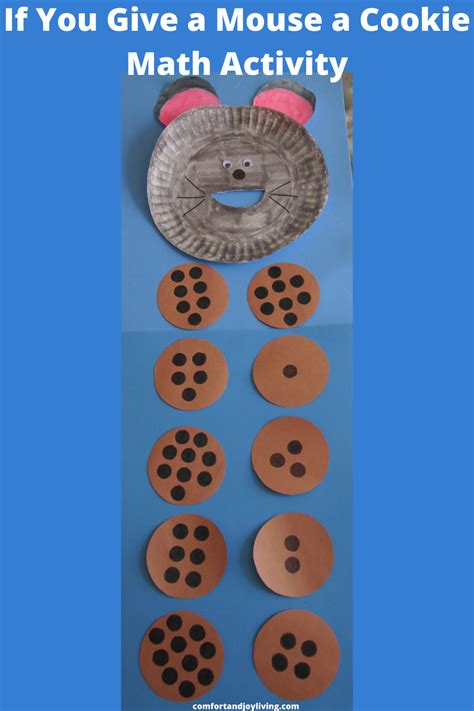If You Give A Mouse A Cookie Math Activity Math Activities Mouse A Cookie Craft Activities