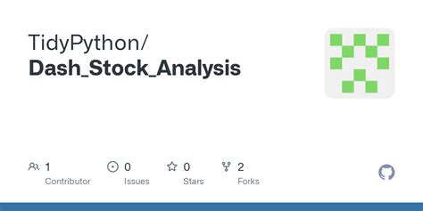 GitHub TidyPython Dash Stock Analysis