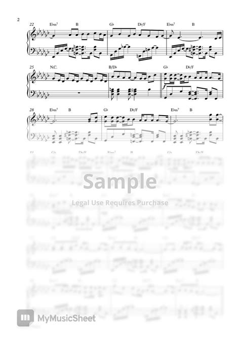 Justin Bieber Ft Chance The Rapper Holy Piano Sheet Sheets By