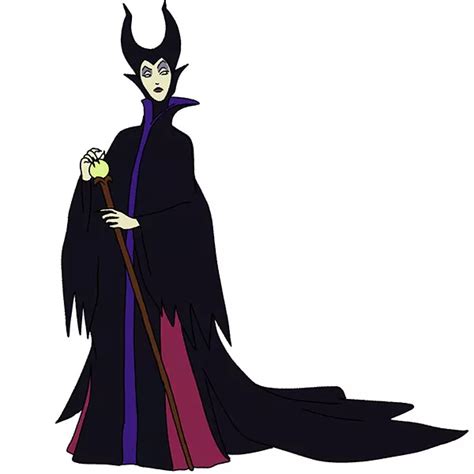 How To Draw Maleficent Easy Drawing Art