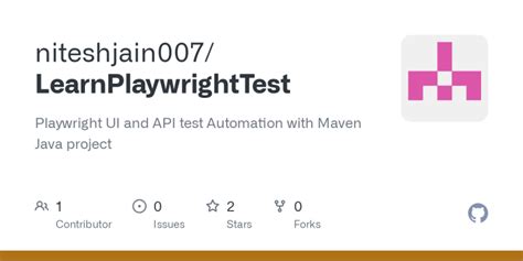 Nitesh Jain On Linkedin Github Niteshjain007learnplaywrighttest