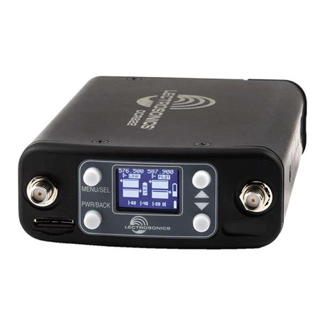 Lectrosonics DCR Dual Channel Digital Receiver LSC