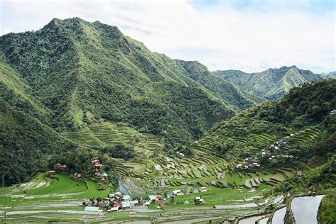 Rice Field Terraces On The Mountains By Stocksy Contributor Ivan