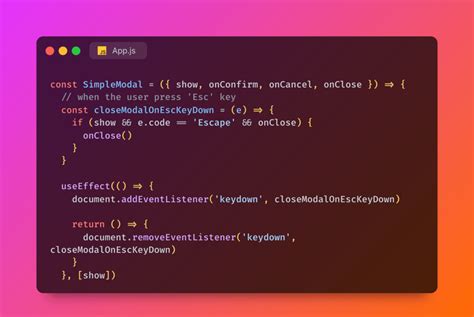 How To Create Popup Modal In React Dev Community