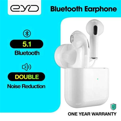 Promo Eyd V12 Tws Earphone True Wireless Stereo Bluetooth Macaron
