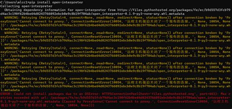 Failed To Install Open Interpreter · Issue 644 · Killianlucasopen