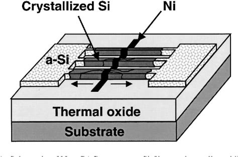 Figure 1 From Single Crystal Si Formed On Amorphous Substrate At Low