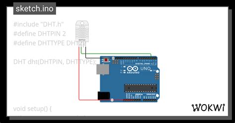 Kelembapan Dan Suhu Wokwi Esp32 Stm32 Arduino Simulator