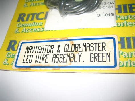 Ritchie Sh 0111xsp Green Led Compass Light Wire Kit For Navigator