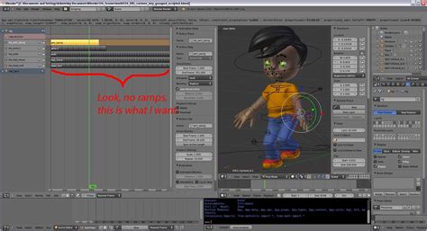 Nla Strips Get This Unwanted Ramp Embedded In Them Animation And