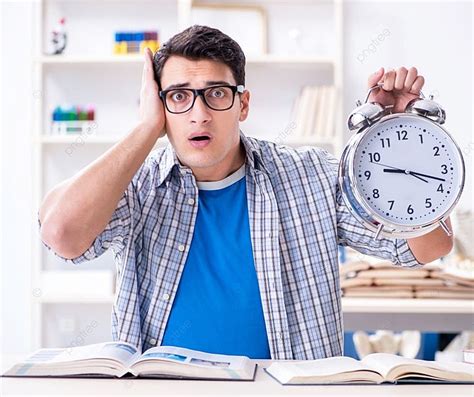 The Medical Student Preparing For Exams Medical Student Preparing For