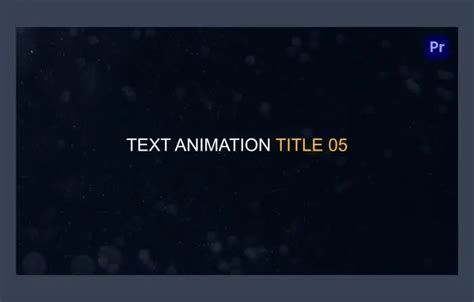 Premiere Pro Text And Title Templates Professional Video Editing Made Easy