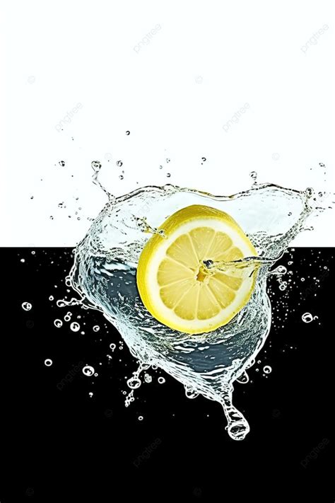 레몬 드롭 워터 스플래시 배경 배경 화면 및 일러스트 무료 다운로드 Pngtree