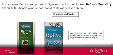 CódigoQro Cofepris lanza alerta por falsificación de productos