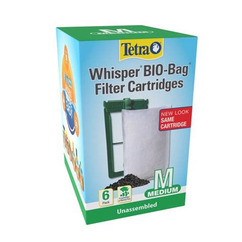 General Pet MED WHISPER BIO BAG FILTER CARTRIDGE 6 PK